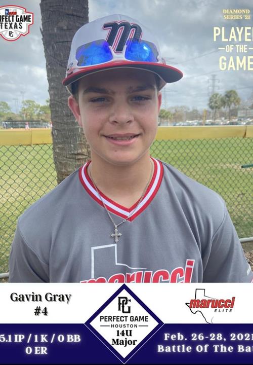 Gavin Gray Class of 2025 - Player Profile | Perfect Game USA